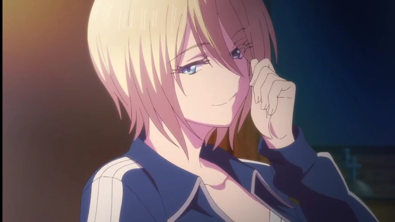 Mana tahan senyuman Akane - Megami Cafe eps 2 - YouTube