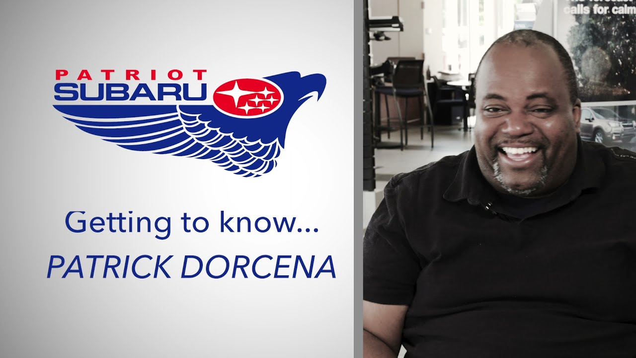 Patriot Subaru North Attleboro - Patrick Dorcena, Sales - YouTube
