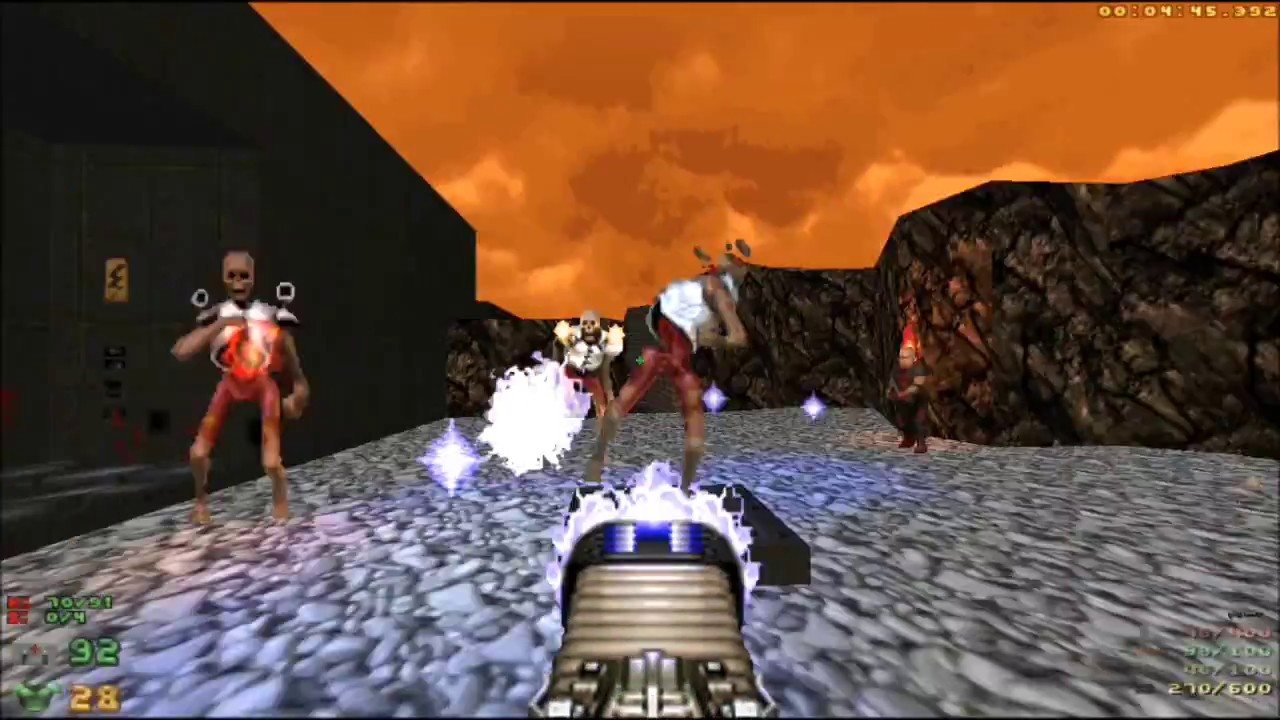 Doom II "Moonblood": Map 15 - Decaying Industries - YouTube