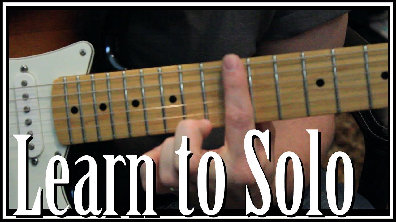 How to Play an Easy Electric Guitar Solo Like Jimi Hendrix - YouTube