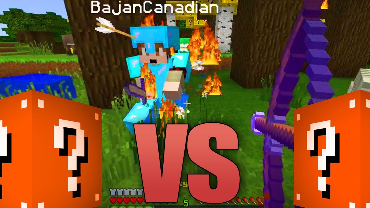 LUCKY BLOCK BATTLE: MITCH VS ROB (Minecraft Lucky Blocks) - YouTube