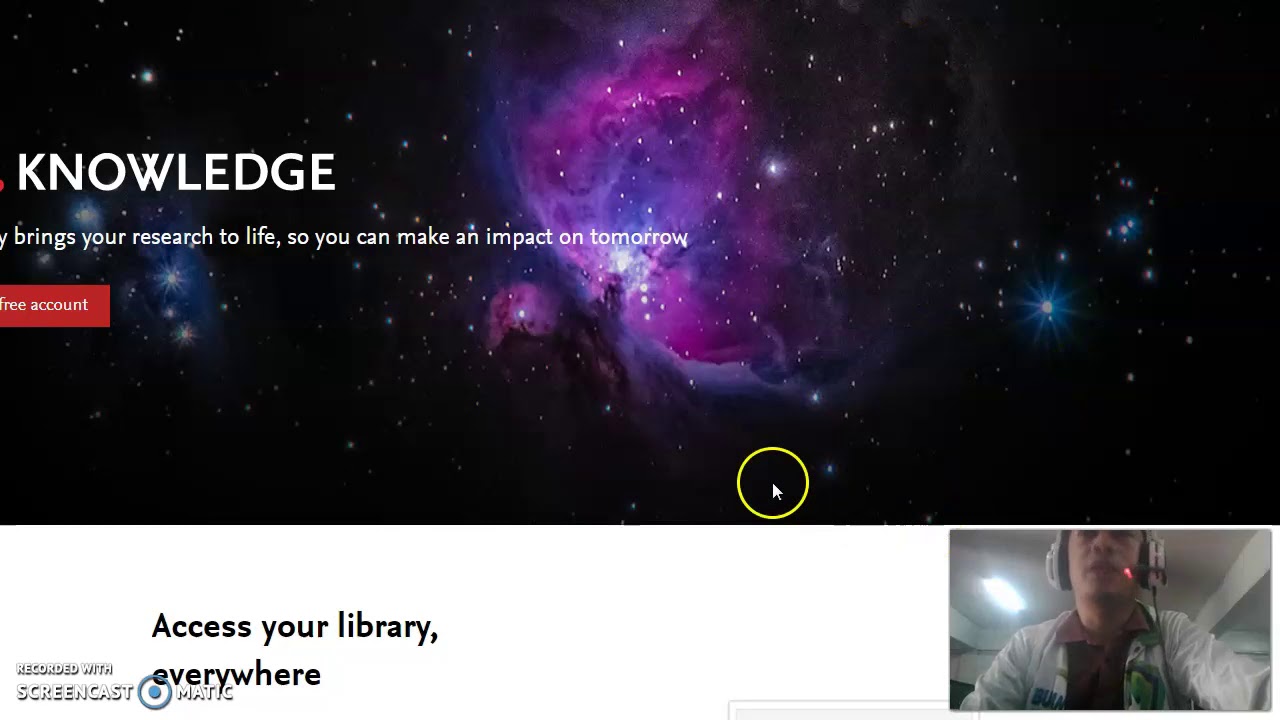 How to sign up in mendeley - YouTube