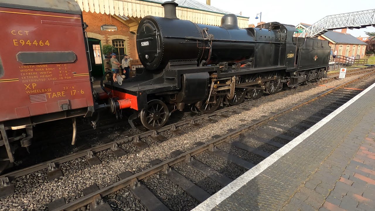 Class 7F 2-8-0 No 53809 - YouTube