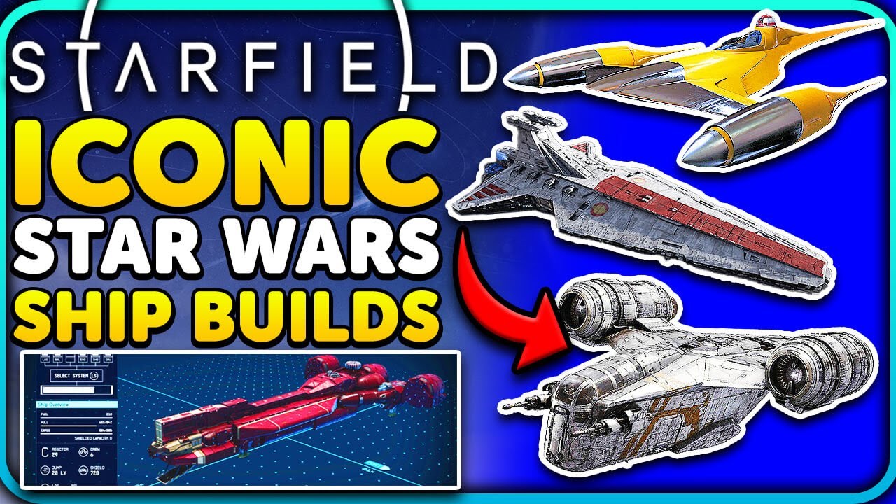 Starfield Star Wars Ship Builds are INCREDIBLE! - YouTube