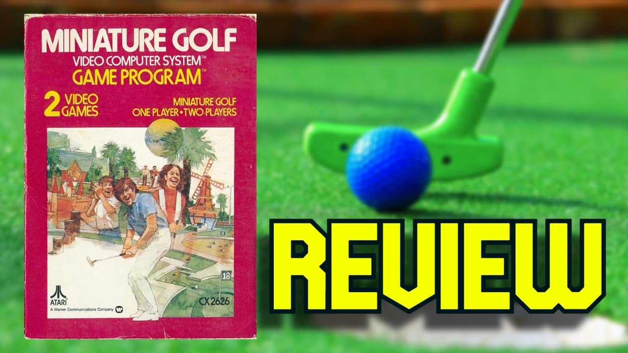Miniature Golf (Atari 2600) Review - YouTube