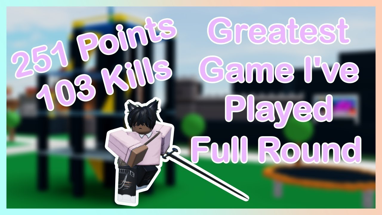 Entire round of My best CW game (Combat Warriors) - YouTube