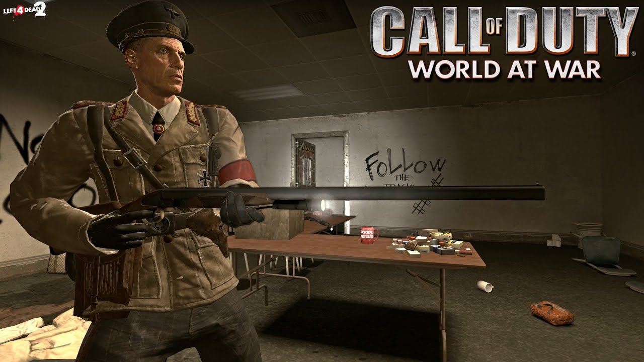 Left 4 Dead 2 Call of Duty World at War Double Barrel Shotgun ...
