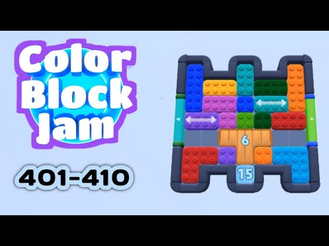 Color Block Jam Level 401-410 | No Commentary, No Music | Android ...