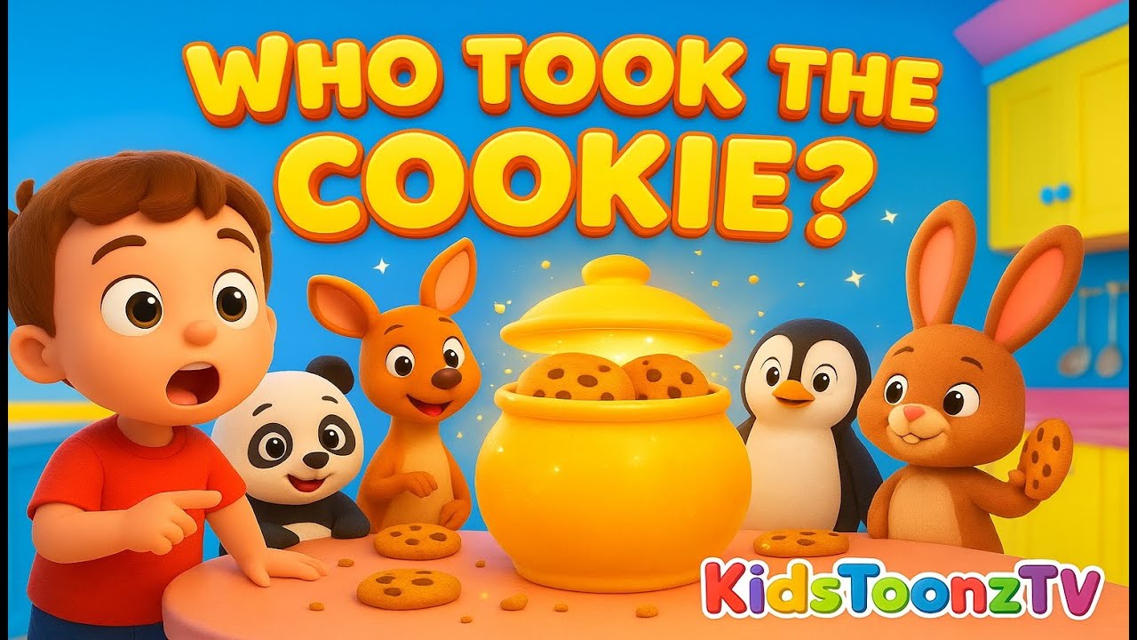 Who Took The Cookie from cookie jar? Kids Nursery Rhyme & Songs for ...