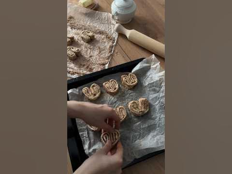 Сахарные ушки. Рецепт в комментариях - YouTube