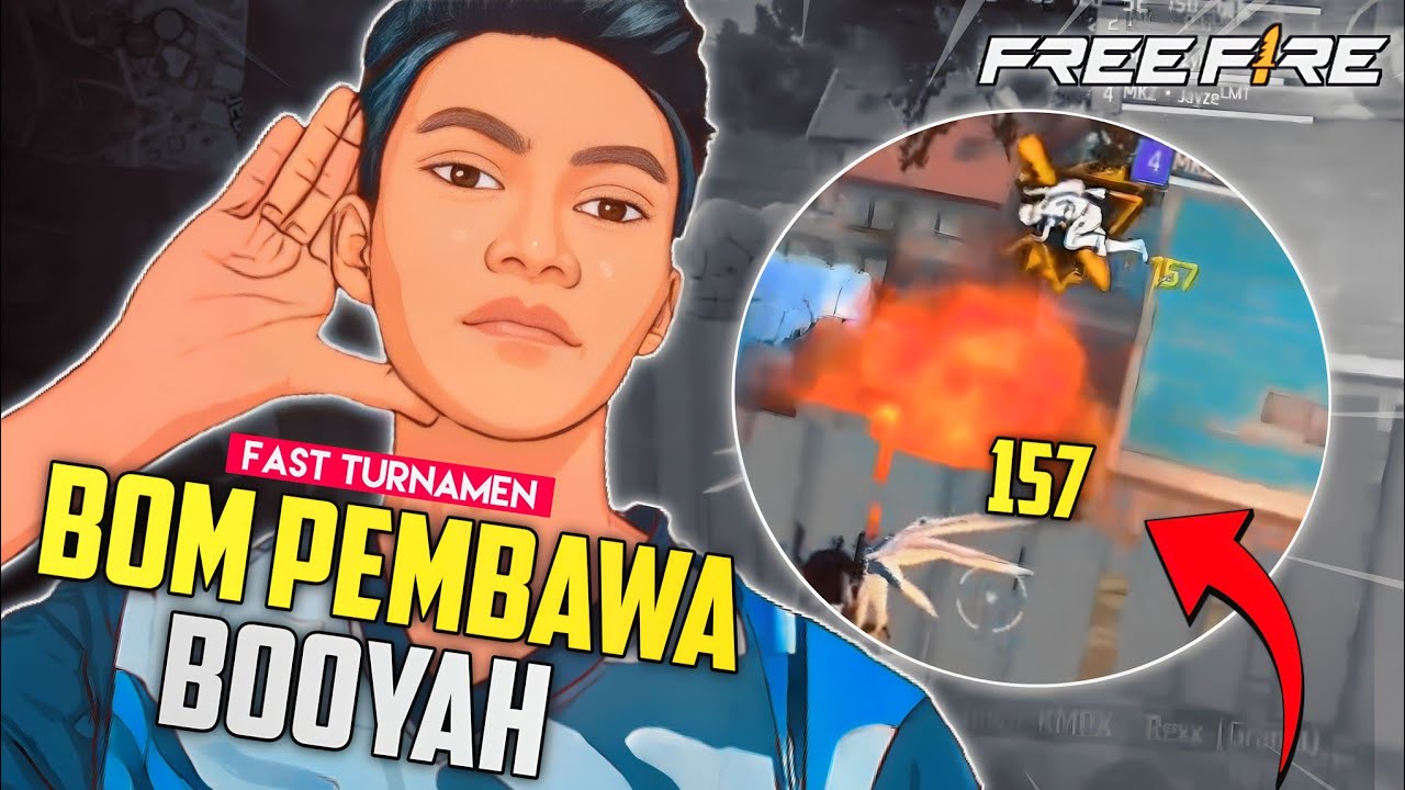 LANGSUNG BOOYAH ? - Mic Check Tournament Free Fire Baru Aja Match 1 ...