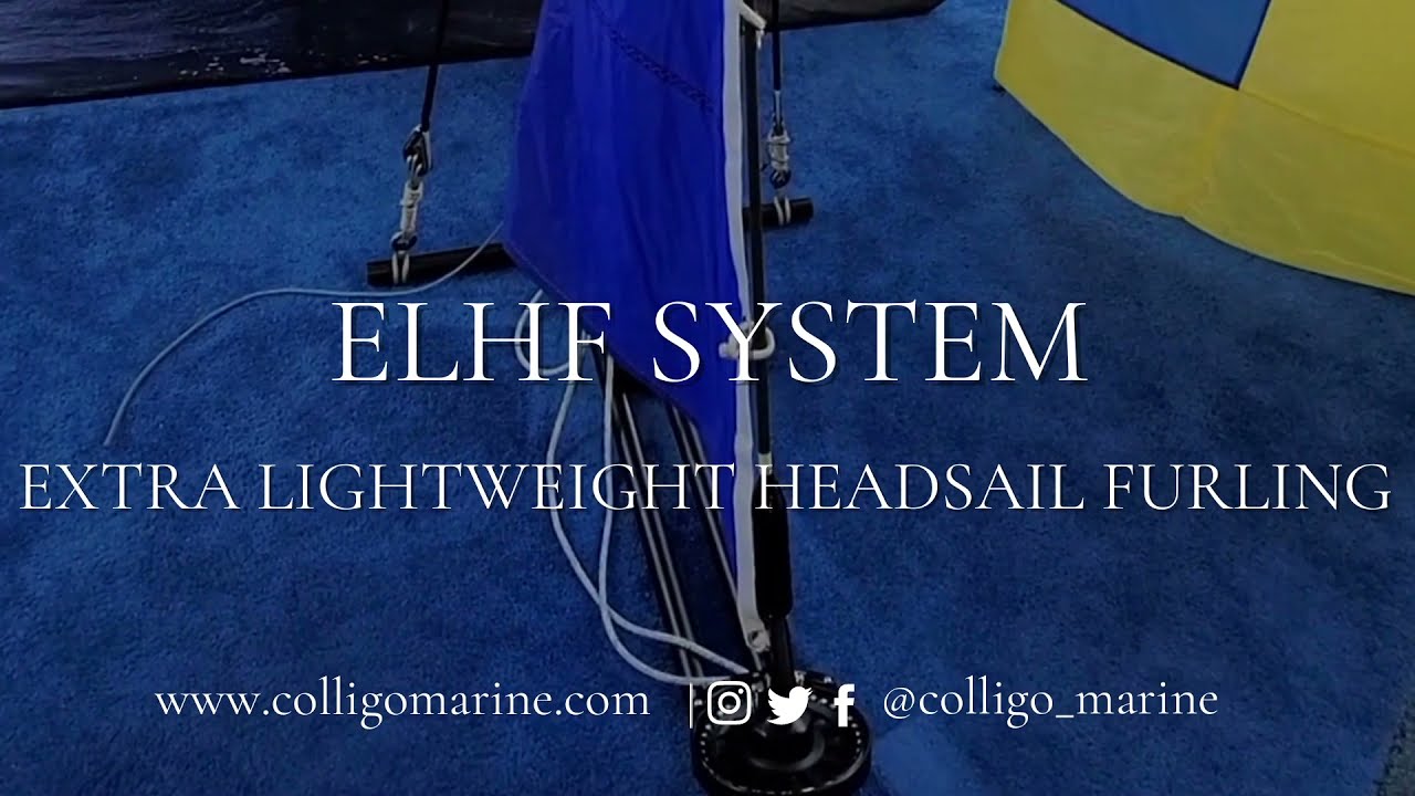 Extra Lightweight Headsail Furling System - YouTube