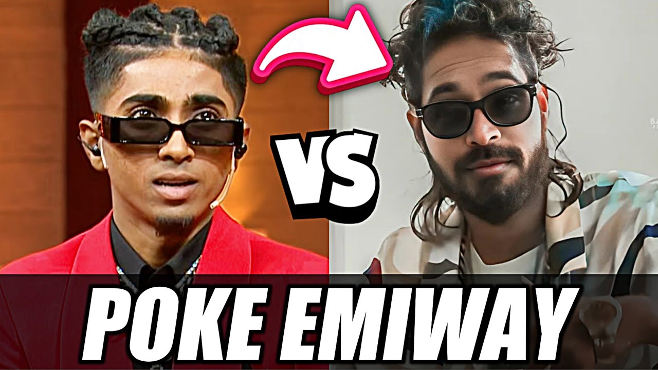 MC STAN POKE EMIWAY - The Kapil Sharma Show | EMIWAY REPLY ON DISS ...