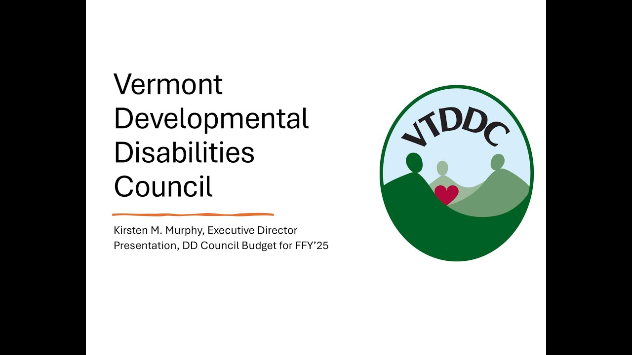 Presentation of VTDDC's FFY'25 Budget - YouTube