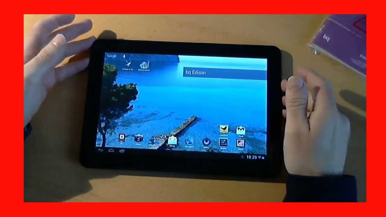 👍 TABLET BQ EDISON 10 pulgadas. Revisión y características ️ - YouTube