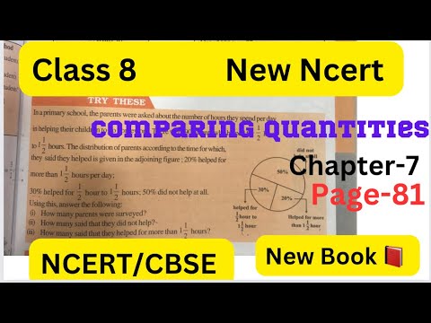Class 8th Maths - Comparing quantities - Try these page 81 - Chapter 7 ...
