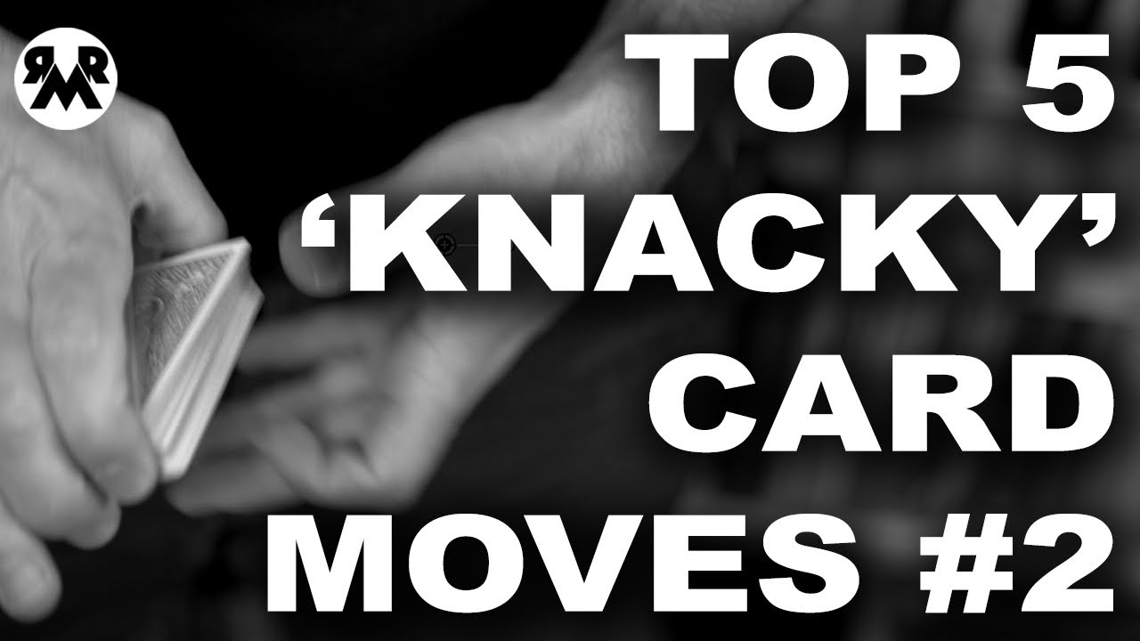 One-Handed Top Palm. Steve's Top 5 'Knacky' Card Moves #2 - YouTube