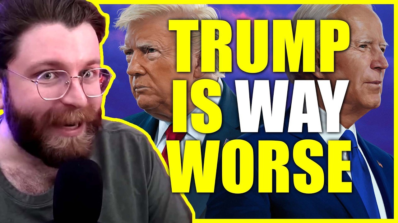 Vaush Reacts To Trump's Gaffes VS Biden's Gaffes - YouTube