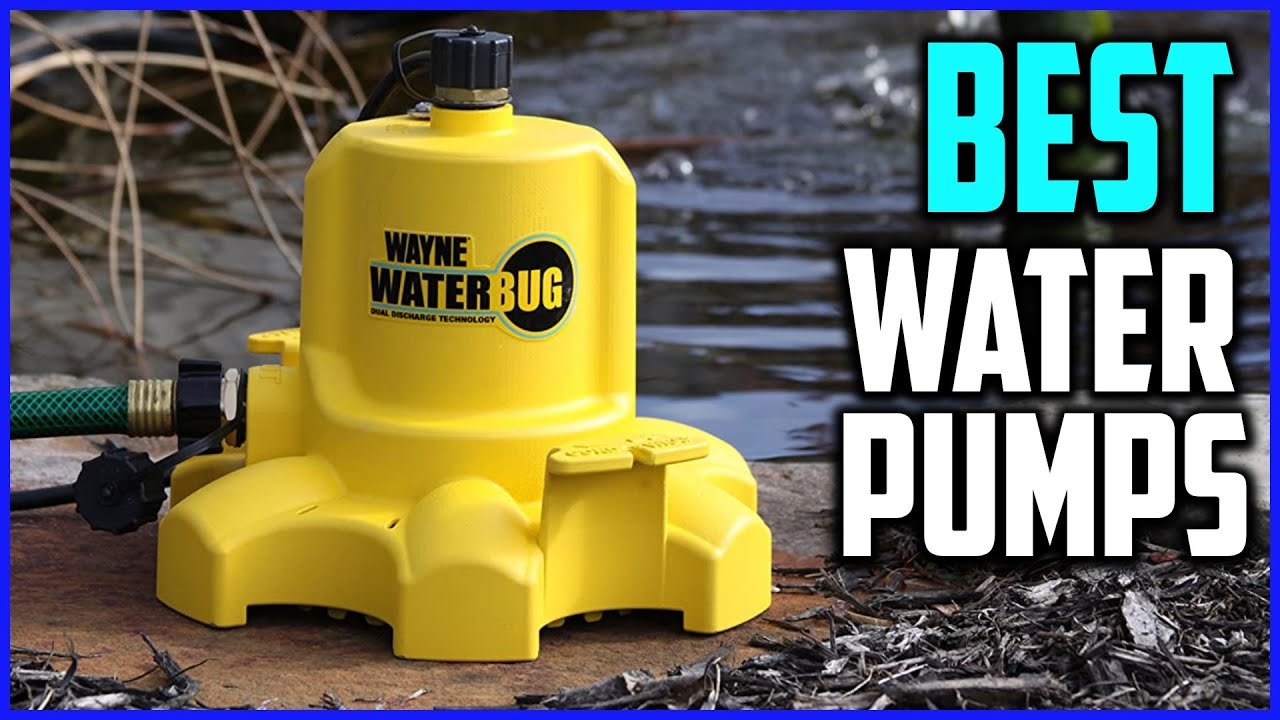 Top 5 Best Water Pumps in 2020 - YouTube