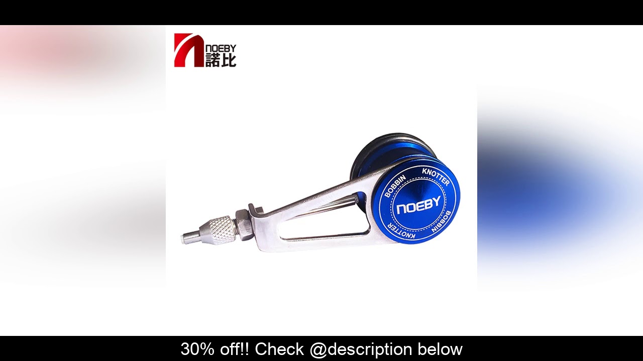 Review Noeby Fishing Bobbin Knot Accessories fishing line GT knotter ...