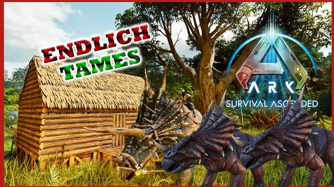 die ersten Tames - ARK ASA #003 - YouTube