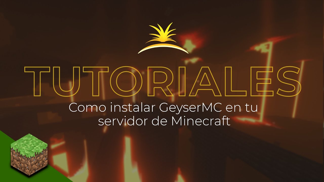 Como instalar GeyserMC en tu servidor de Minecraft - YouTube