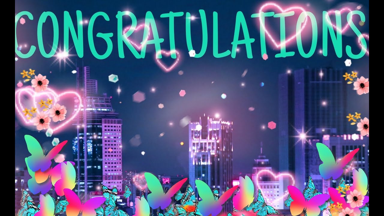 CONGRATULATORY GREETINGS PART 1 |CYNTHIA FRITZ - YouTube