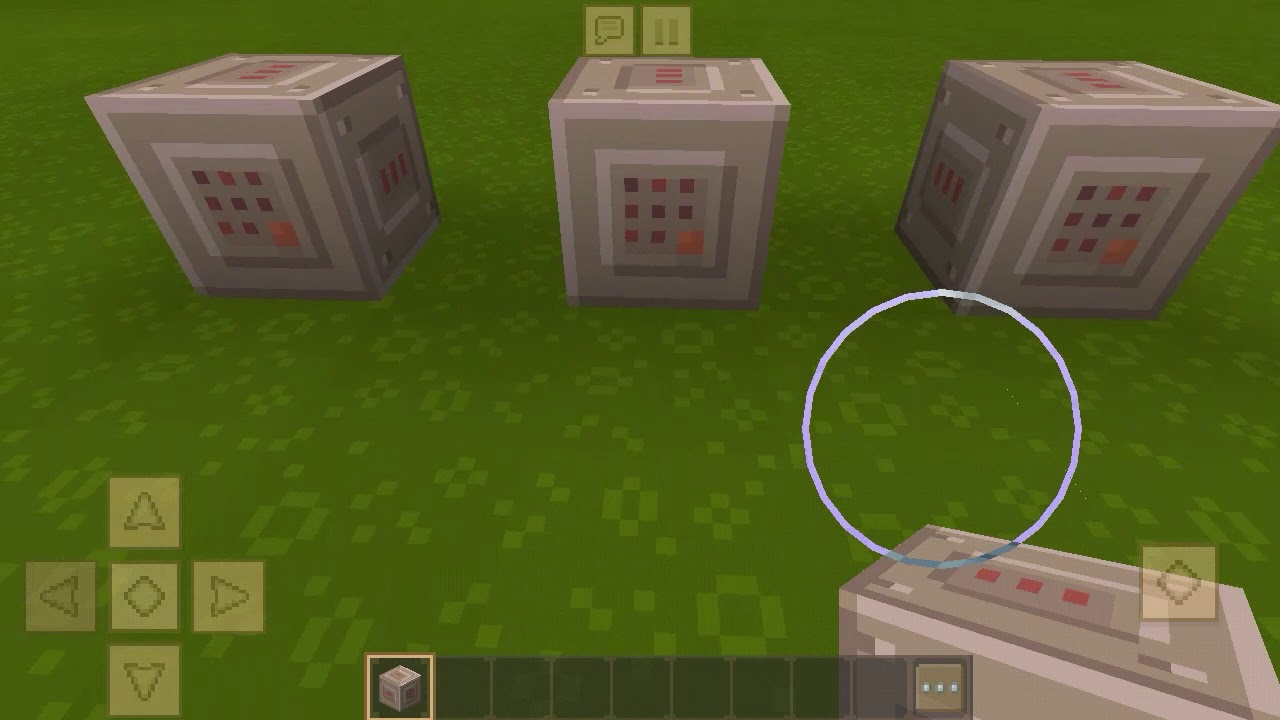 "TERBARU"!! Cara buat command block di CRAFTING simple😉 - YouTube