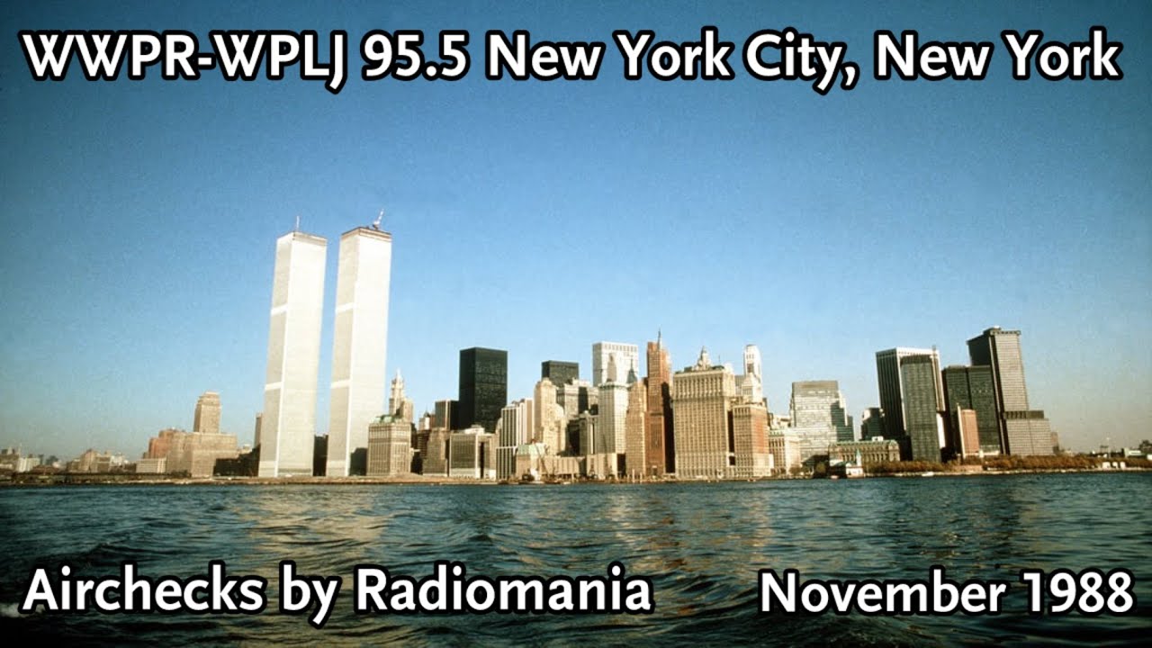WWPR-WPLJ 95.5 (PLJ-POWER 95) New York City, NY - November 24th, 1988 ...