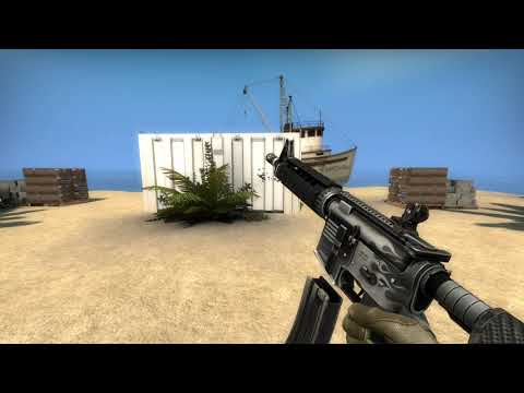 M4A4 Magnesium Well Worn - YouTube