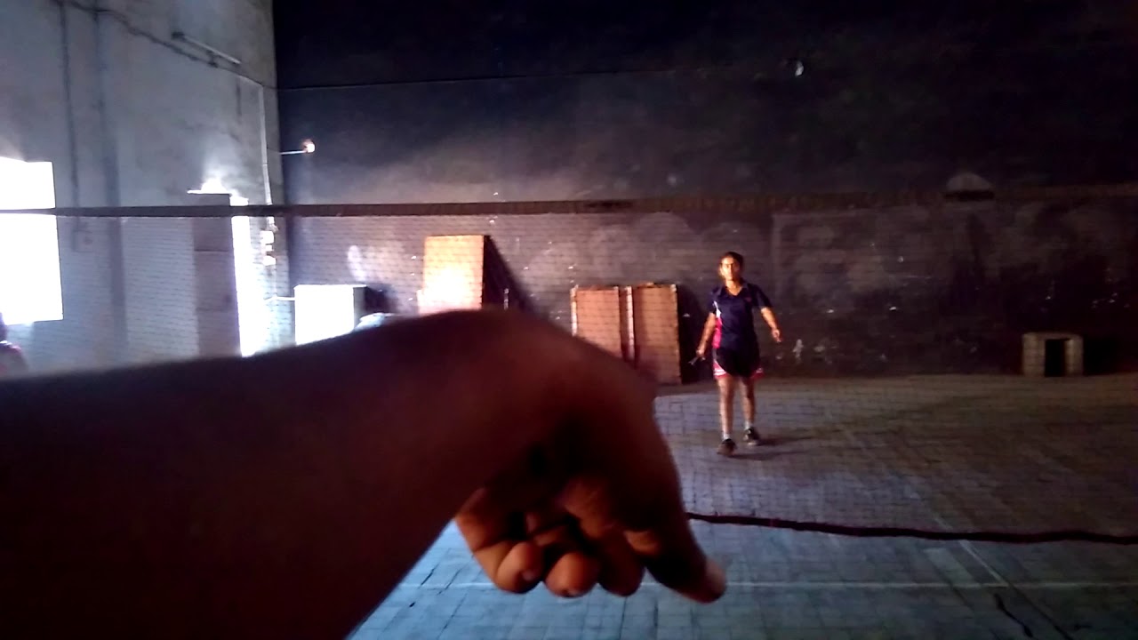 Badminton Training : Tanisha Agrawal Correcting her Scissor Step - YouTube