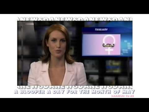 News Blooper: Samantha Hayes bikini wax giggle