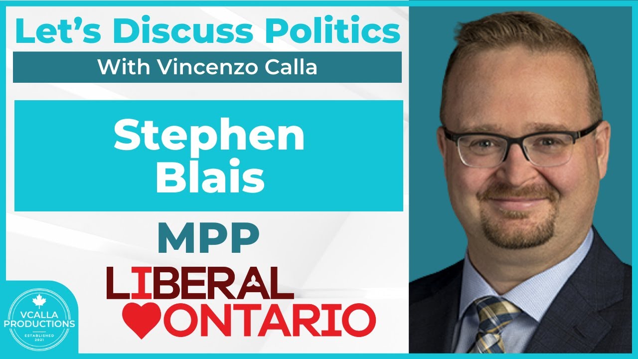 Interview with Stephen Blais: Let’s Discuss Politics, Episode 9 - YouTube