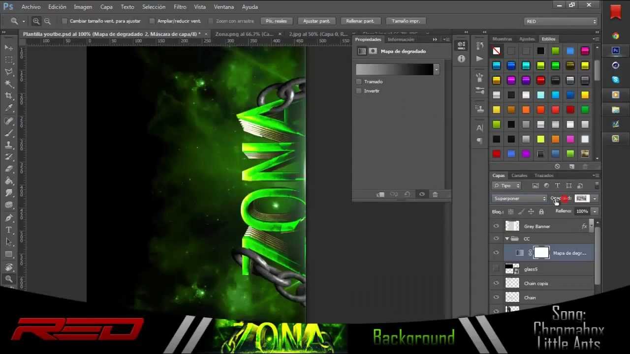 Zona Background speed art # 1 - YouTube