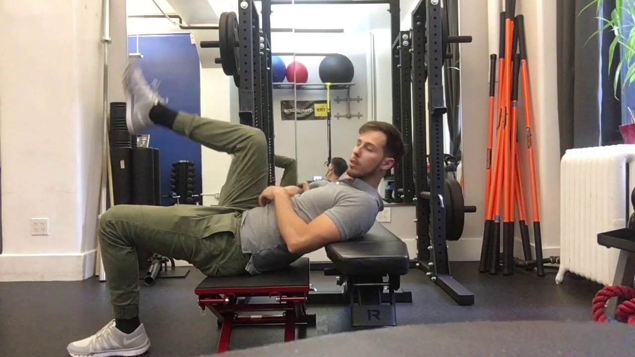 Hip Extension End Range Lift Offs - YouTube