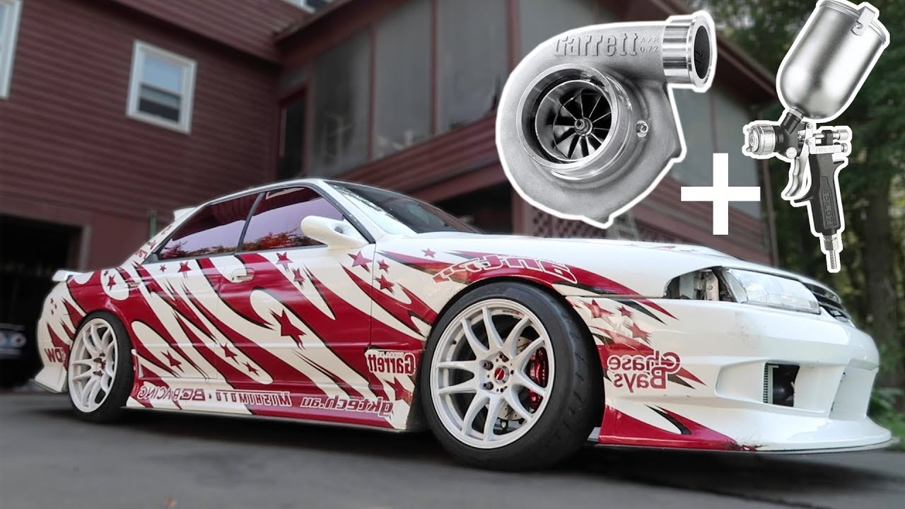 New Turbo + Paint for the SKYLINE! - YouTube