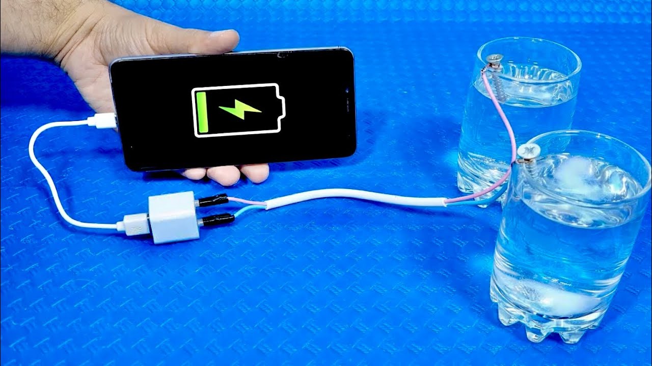 How to make free energy (to charge the phone) | Easy Science ...
