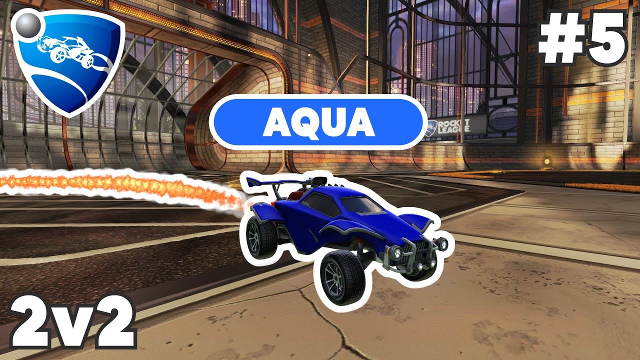 Aqua Ranked 2v2 PRO Replay #5 - Rocket League Replays - YouTube
