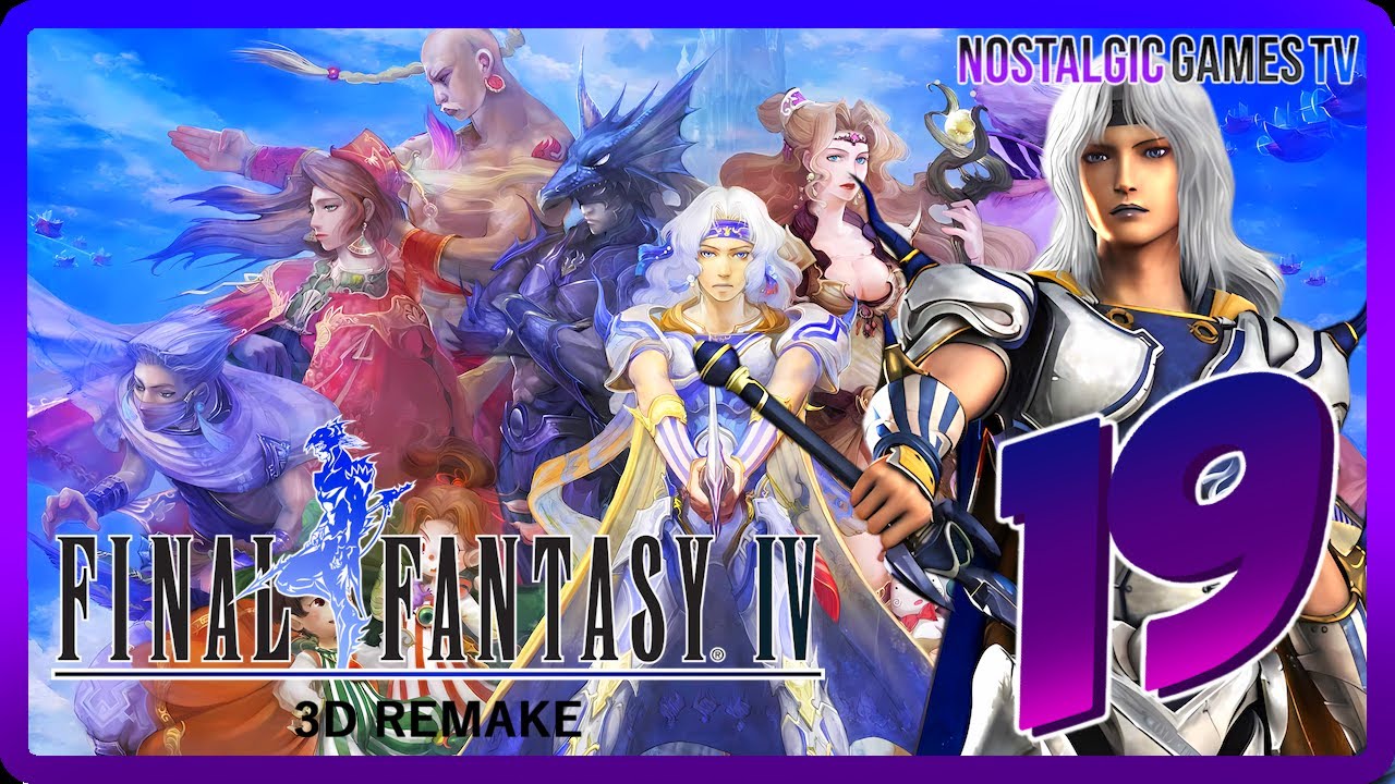 Final Fantasy IV (3D Remake) #19 | Rydia Returns to the Group | PC | No ...