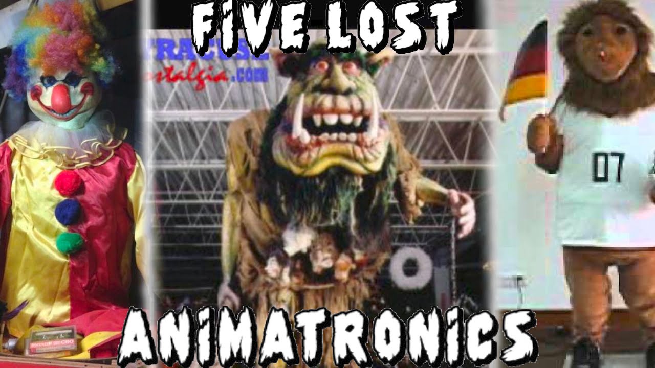 5 LOST Animatronics | Ft. Razor - YouTube