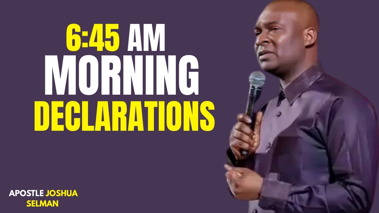 6:45 AM #prayer 10 POWERFUL MORNING DECLARATIONS:# POWERFUL# SPEECH ...