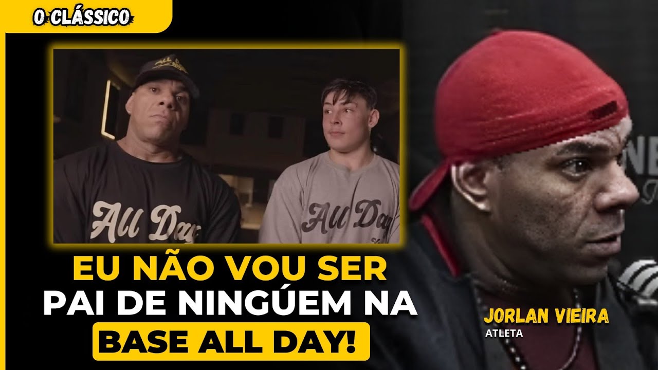 JORLAN VIEIRA conta o MOTIVO de TER LANÇADO a BASE ALL DAY - YouTube