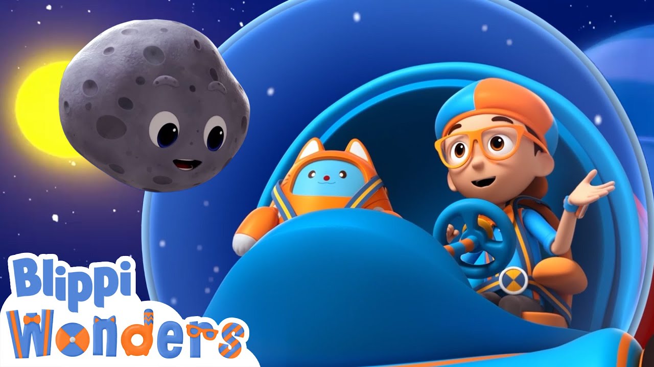 Exploring The Solar System! 😄🌌🚀 | Play | Blippi Wonders | Express ...