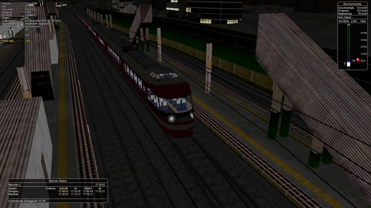 Microsoft Train Simulator Gameplay HD - Tokio-Hakone - Shinjuku-Machida ...