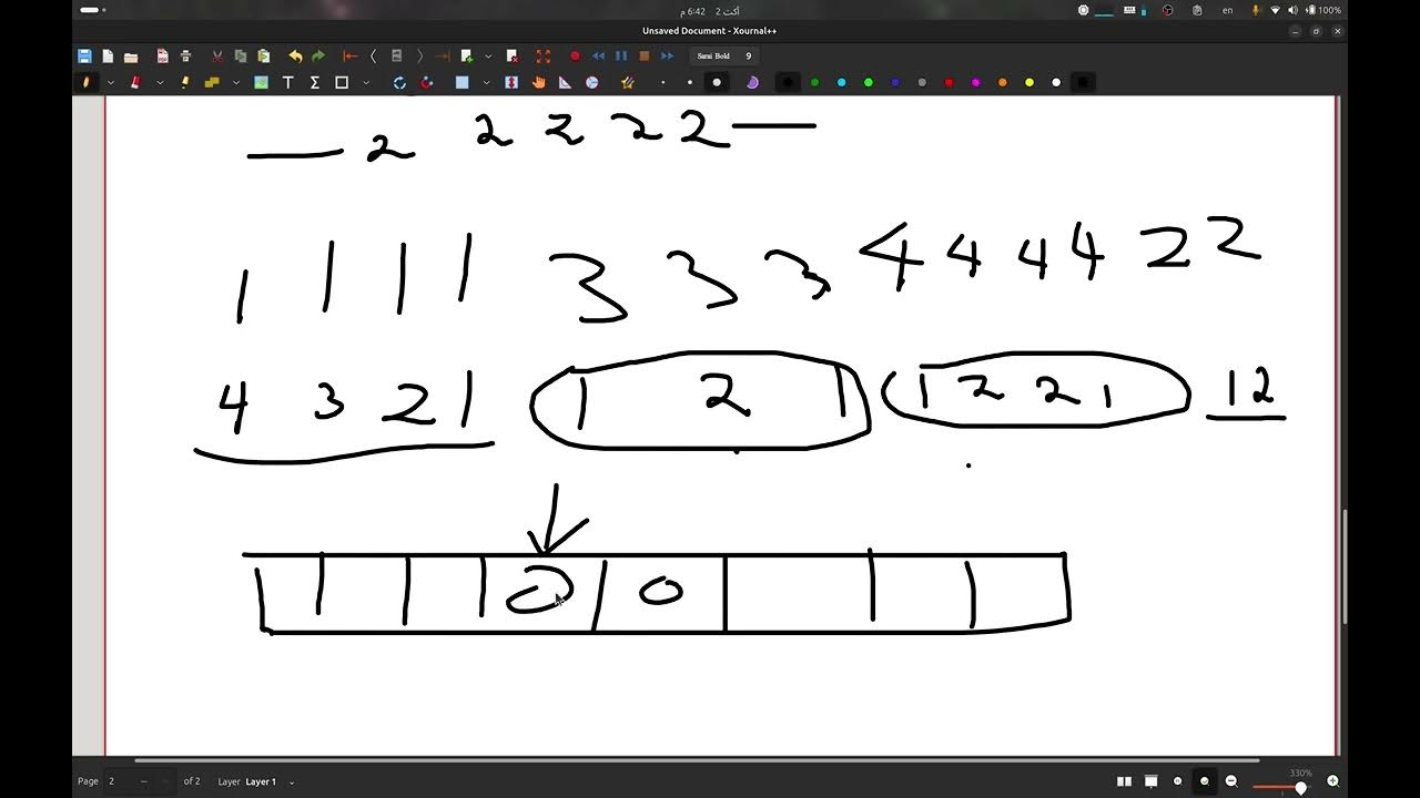 3 - prefix / subarray / range / permutation dp (B . Distance to Different) - YouTube