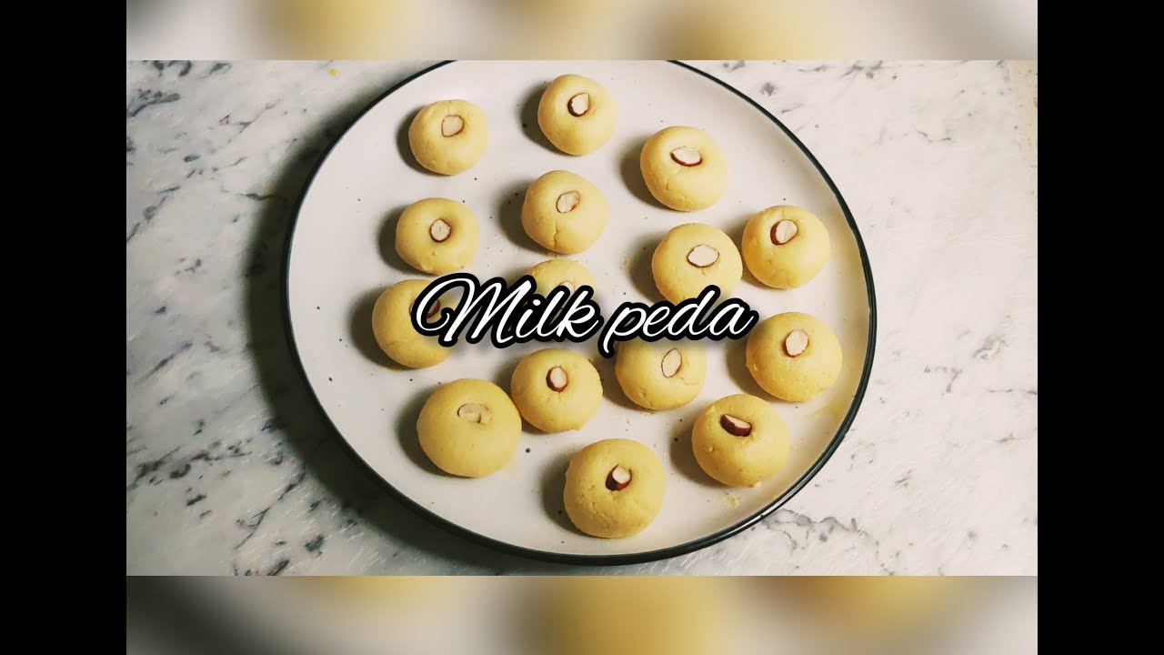 Milk Peda Recipe using Milk Powder | Soul food by Nandini - YouTube