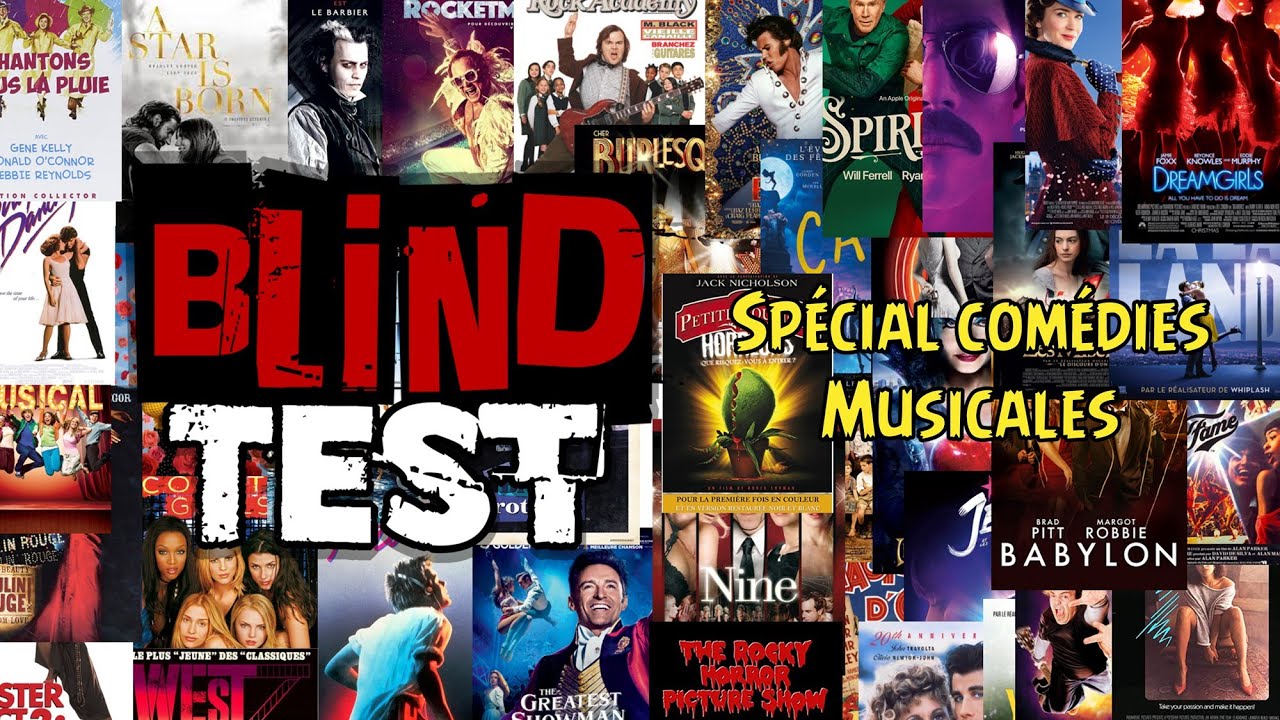 Blind Test Spécial Comédies Musicales (40 Extraits) - N°03 - YouTube