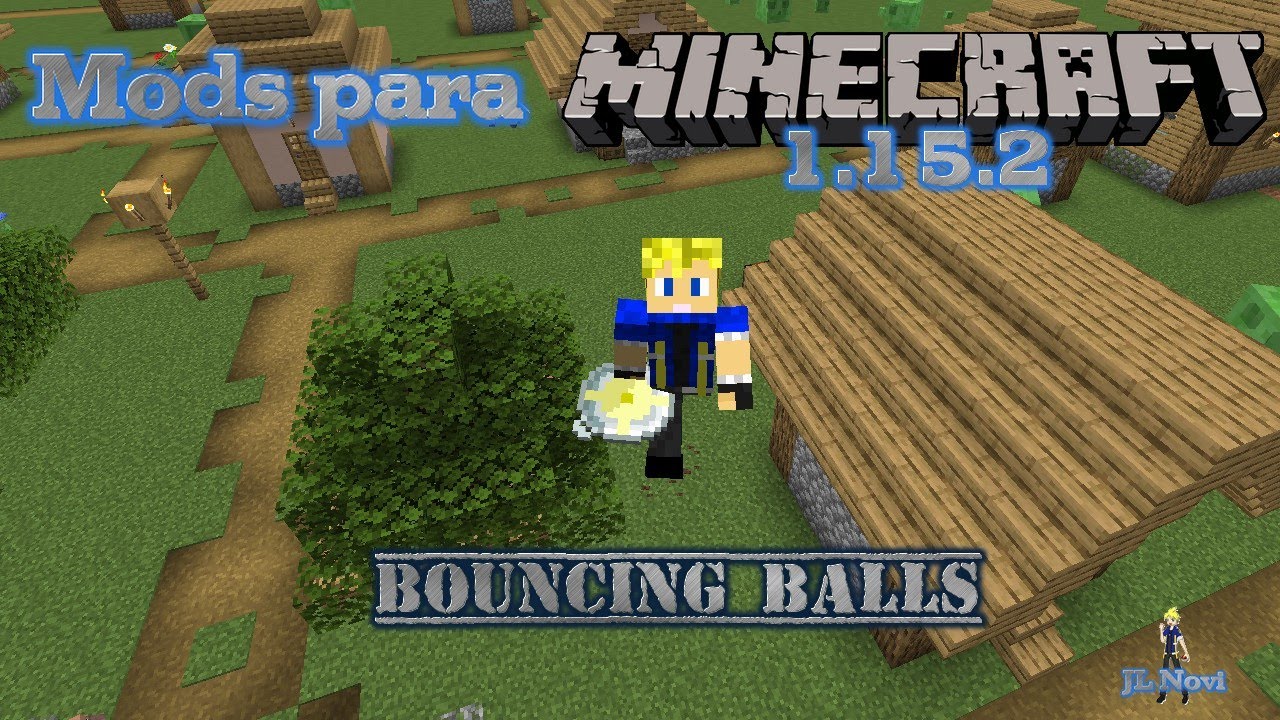 Mods para Minecraft 1 15 2 Bouncing Balls - YouTube