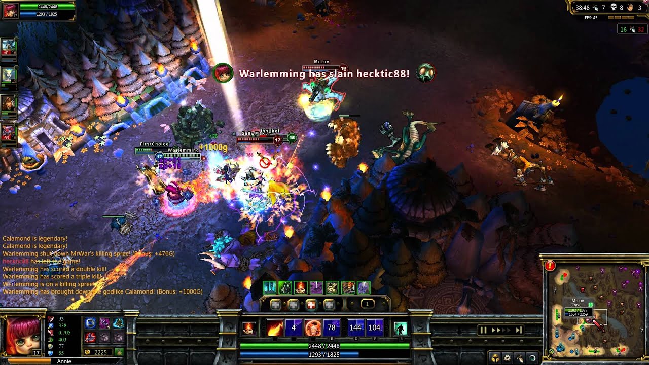 Lol Owned - Annie Pentakill - YouTube