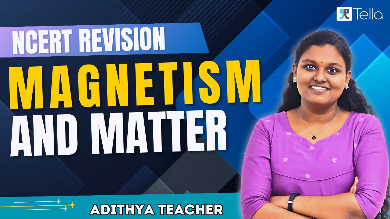 Magnetism and Matter || Plus Two Physics || NCERT EXERCISE || Tella ...